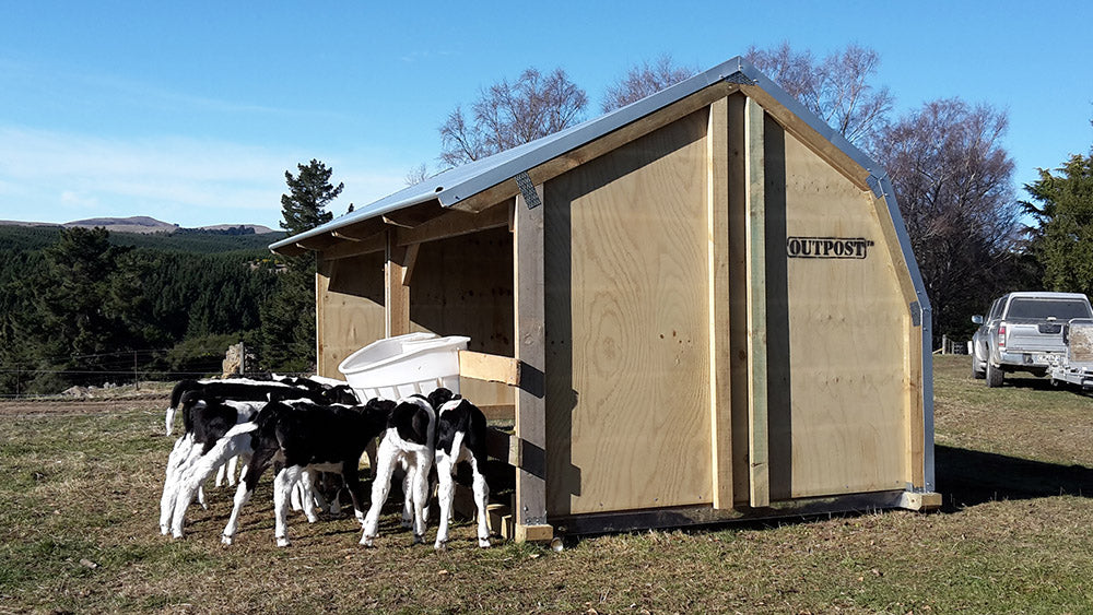 The Benefits of Portable Calf Shelters - Outpost Buildings NZ