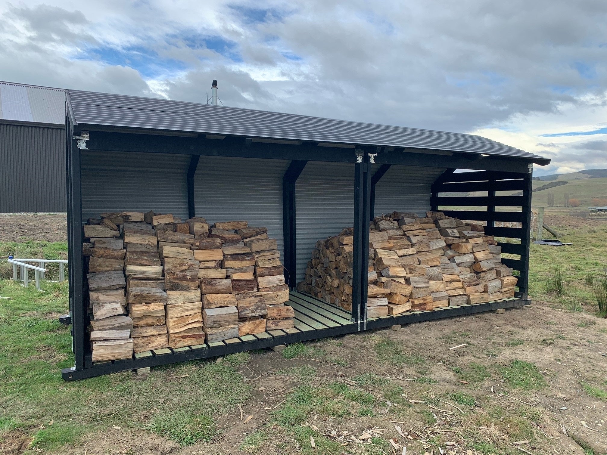 How Much Firewood Do I Need for Winter? - Outpost Buildings NZ