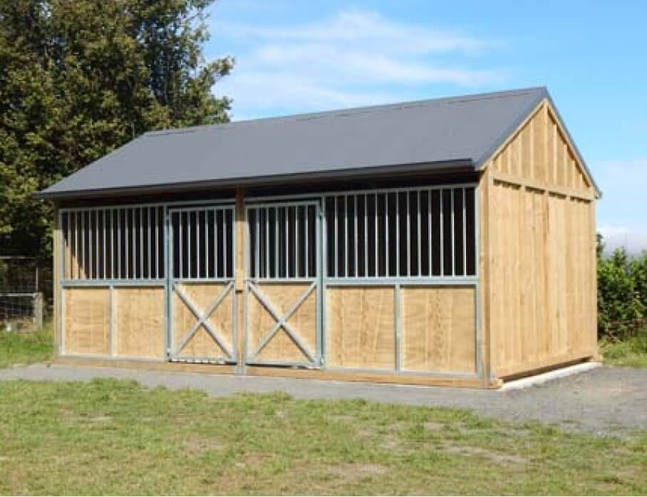 Settler Double Stable | Outpost Kitset Buildings NZ
